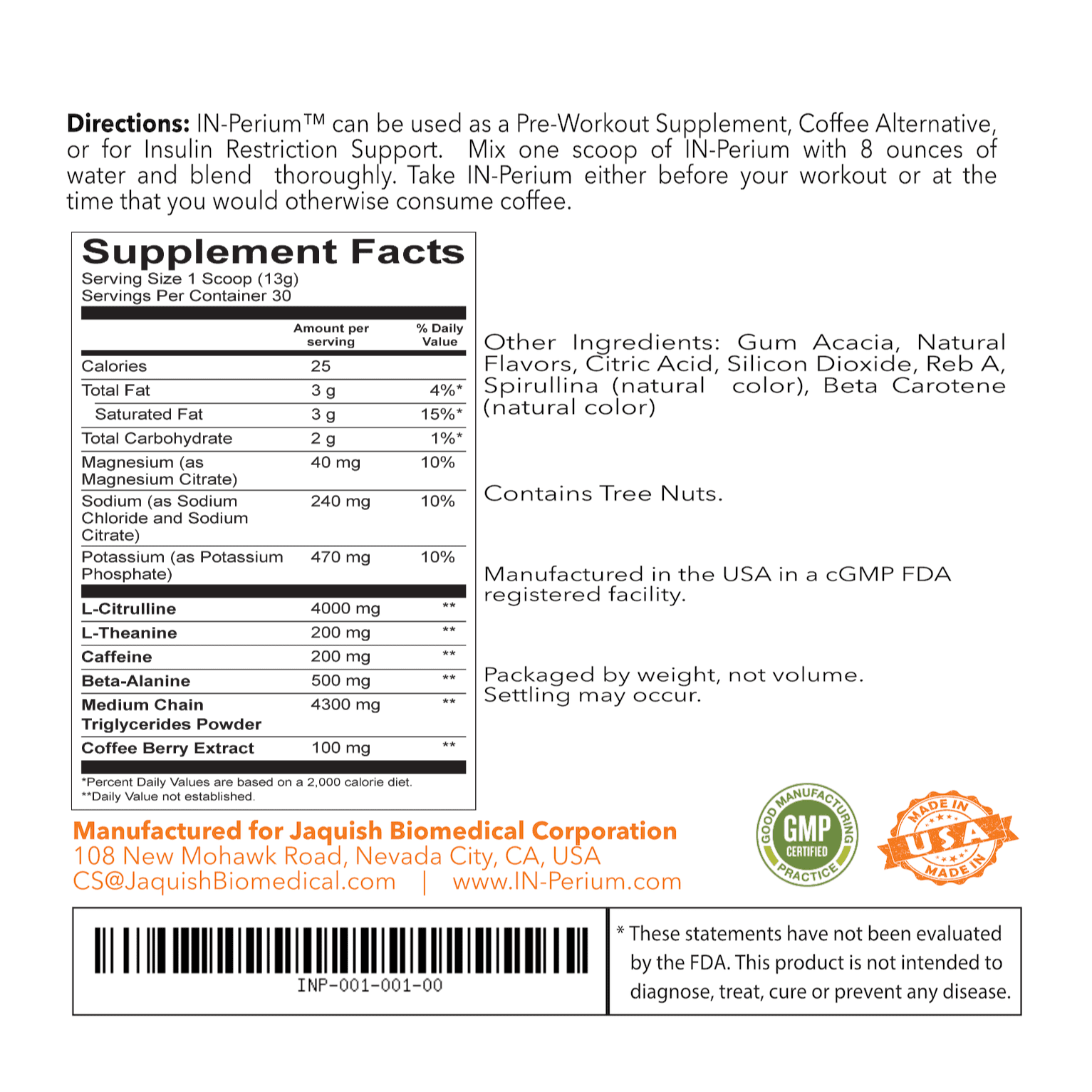 IN-Perium | Jaquish Biomedical | Physical Medicine Advancements